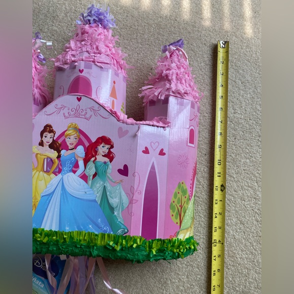 Disney | Other | Nwt Disney Fairytale Princess Castle Ribbon Pull Piata ...